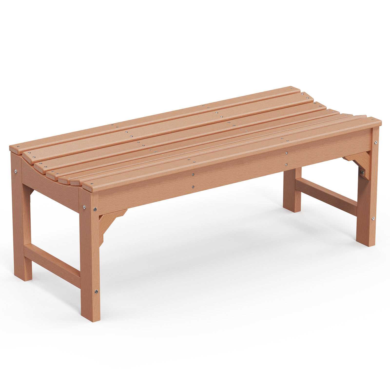 Red Barrel Studio® 2-Person All-Weather Oversized Outdoor Bench | Wayfair