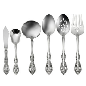 Oneida Michelangelo 6 Piece Fine Flatware Serving Set & Reviews | Wayfair