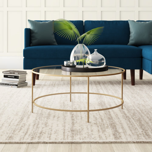 Wayfair | Gold Round Coffee Tables You'll Love in 2023