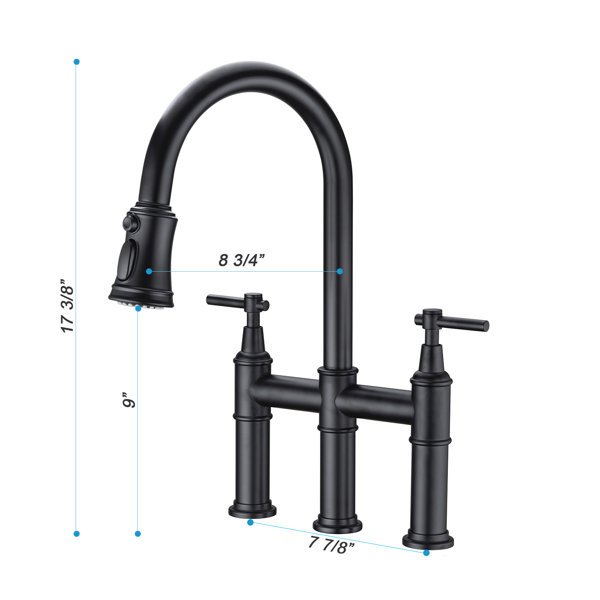 Demana Pull Down Kitchen Faucet & Reviews | Wayfair