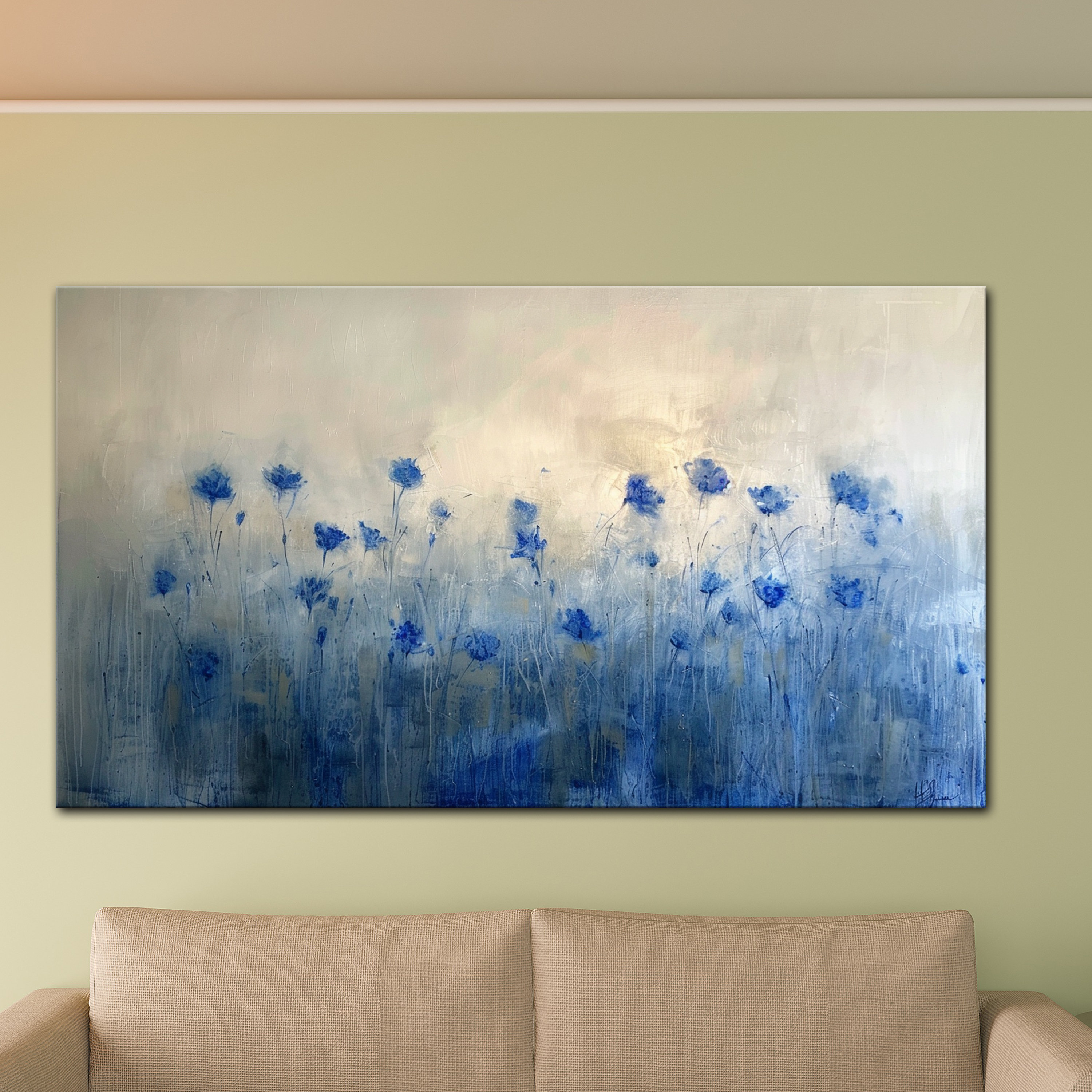 Winston Porter Cobaltfield Trace?(customizable) by Genie's Poems - Print Wall Art Work Home ...