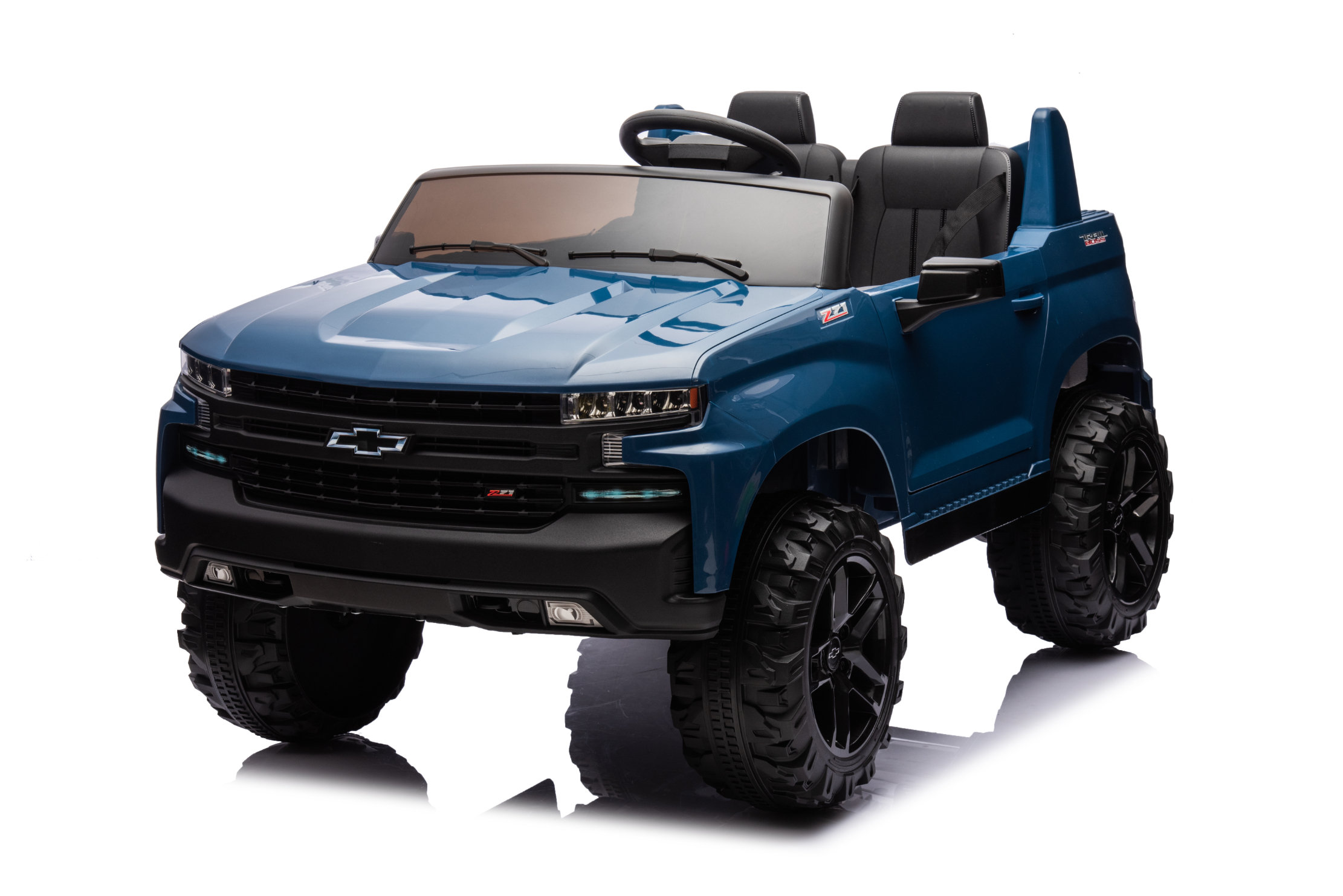 NEECHIPRO Licensed Chevrolet Silverado Toy Ride On Car, 24V NEECHIPRO ...