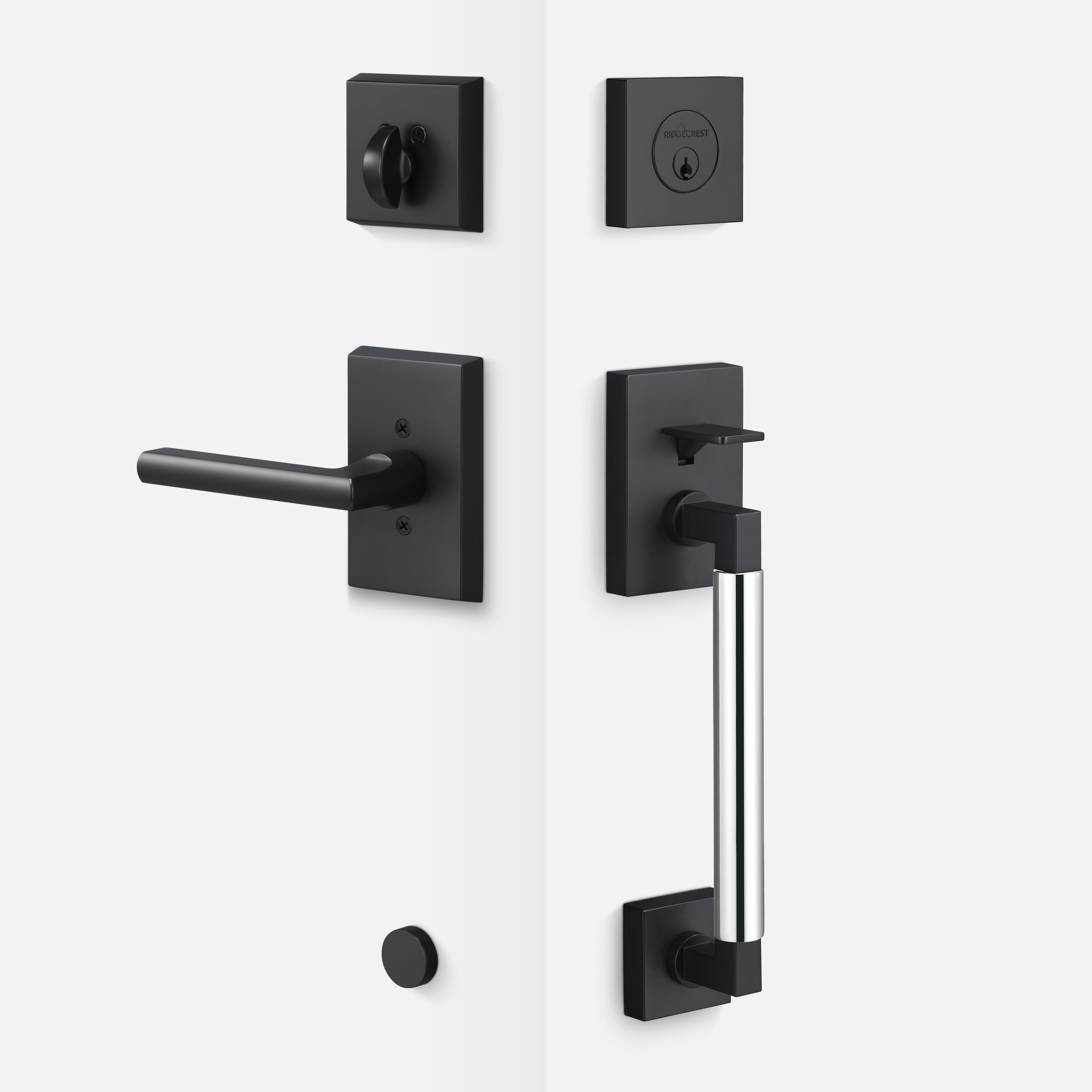 Sure-Loc Hardware Roma Handleset With Logan Trim And Smooth Grip ...