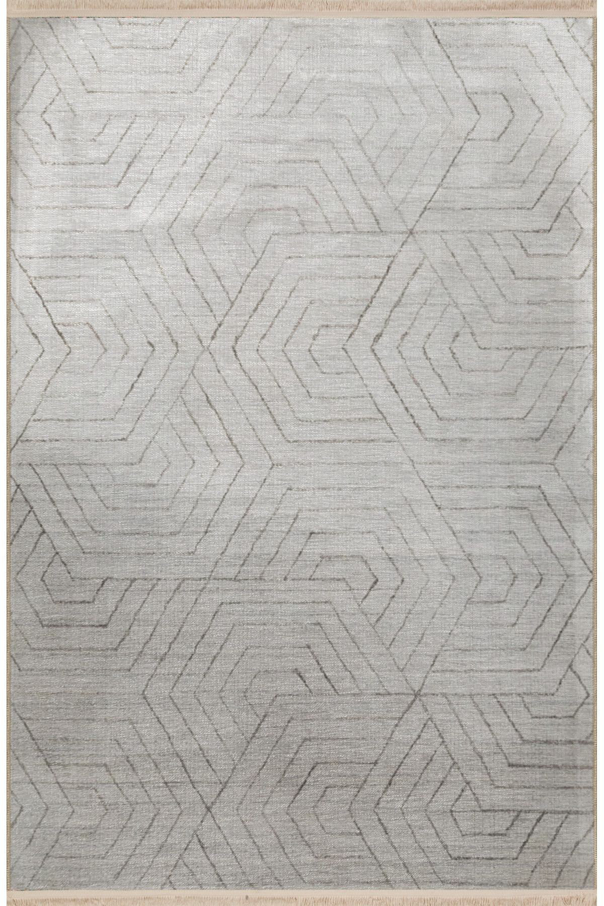 Hokku Designs Beige Themed Geometric Pattern Creative Modern Decorative ...