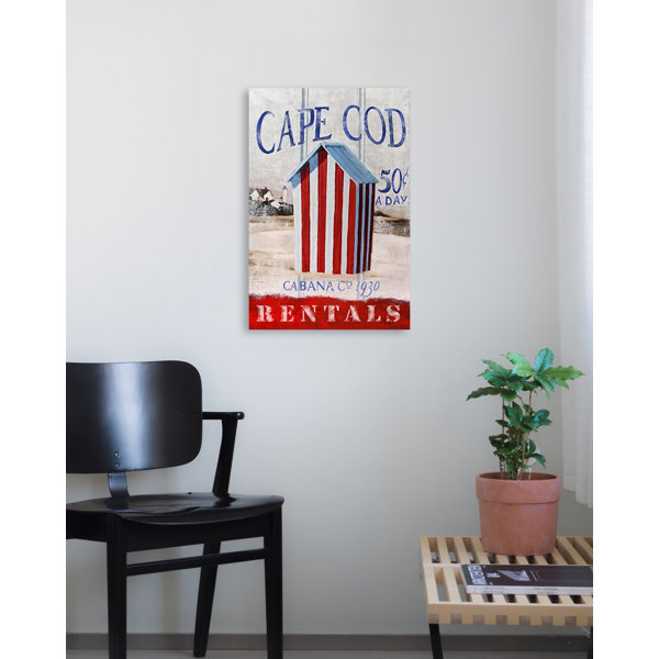 Breakwater Bay " Cape Cod Cabana By Robert Downs 7X5 Poster ...