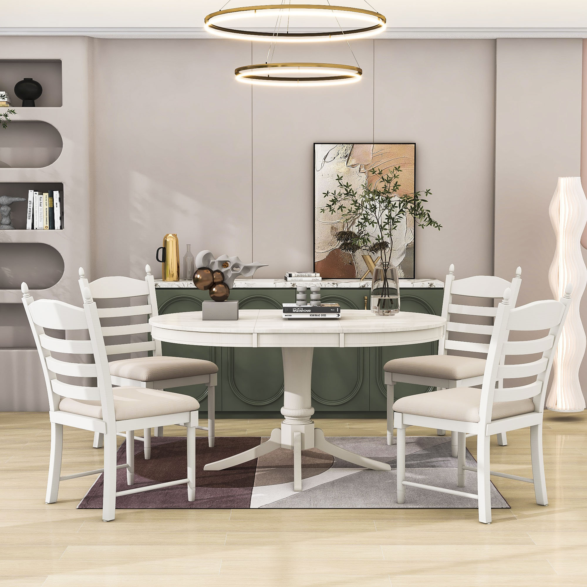 Darby Home Co Afreena 4 - Person Extendable Dining Set - Wayfair Canada