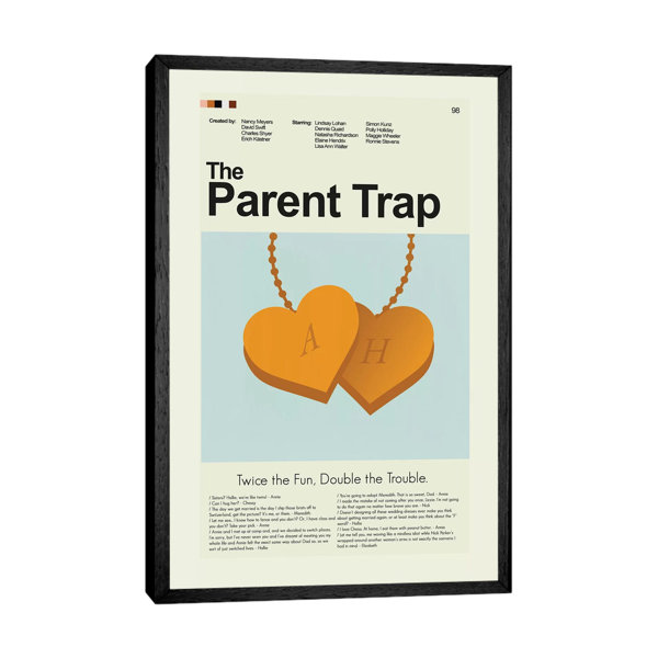 Happy Larry The Parent Trap by Erin Hagerman - Advertisement on Canvas ...