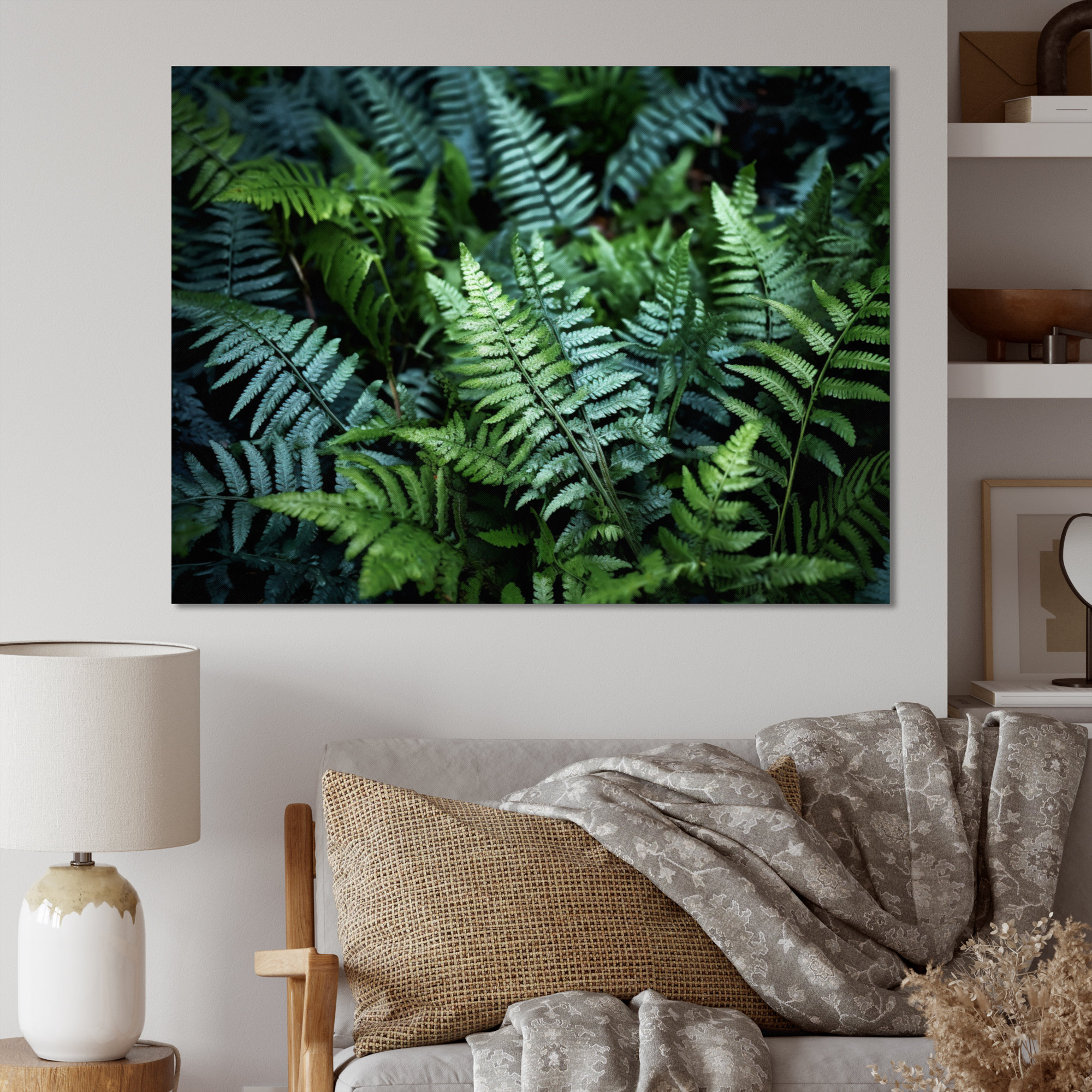 Bay Isle Home™ Green Fern Scenery IV On Canvas Print - Wayfair Canada