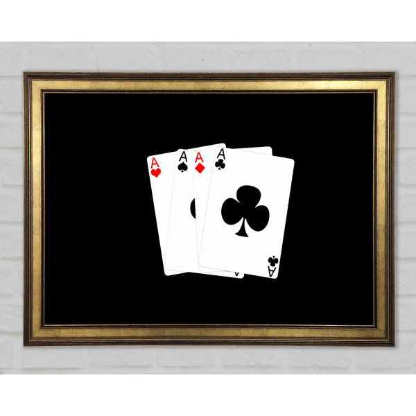 Ebern Designs Aces High - Single Picture Frame Art Prints | Wayfair.co.uk