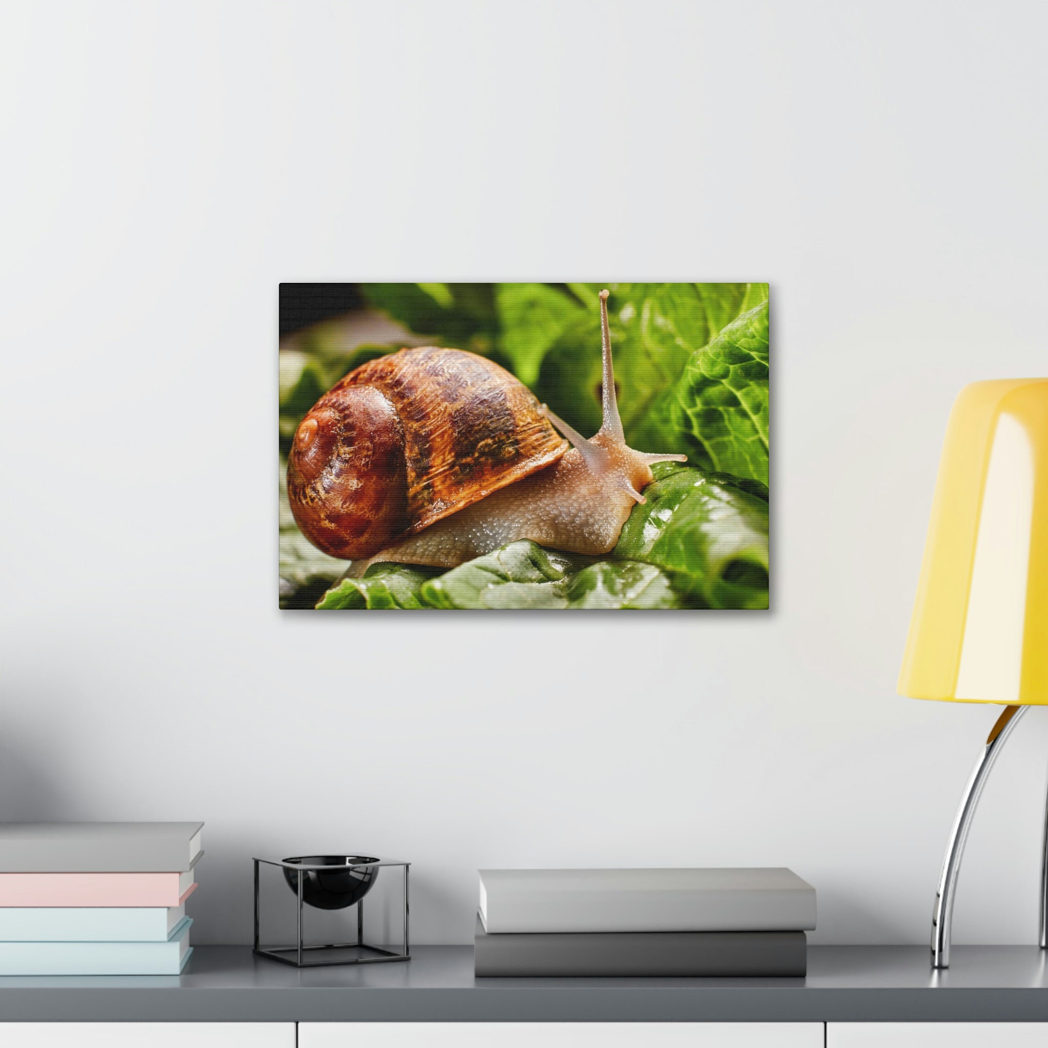 Ebern Designs Snails Hunting Snails on Hunt Print Animal Wall Art | Wayfair