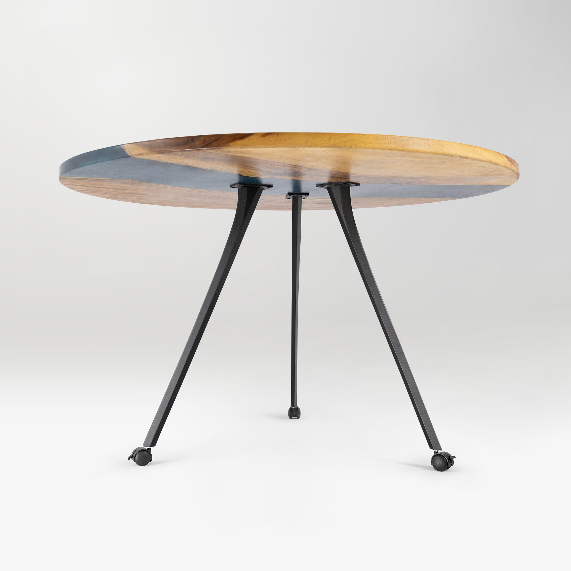 Trent Austin Design® Compa Metal Counter Table Legs with Casters | Wayfair