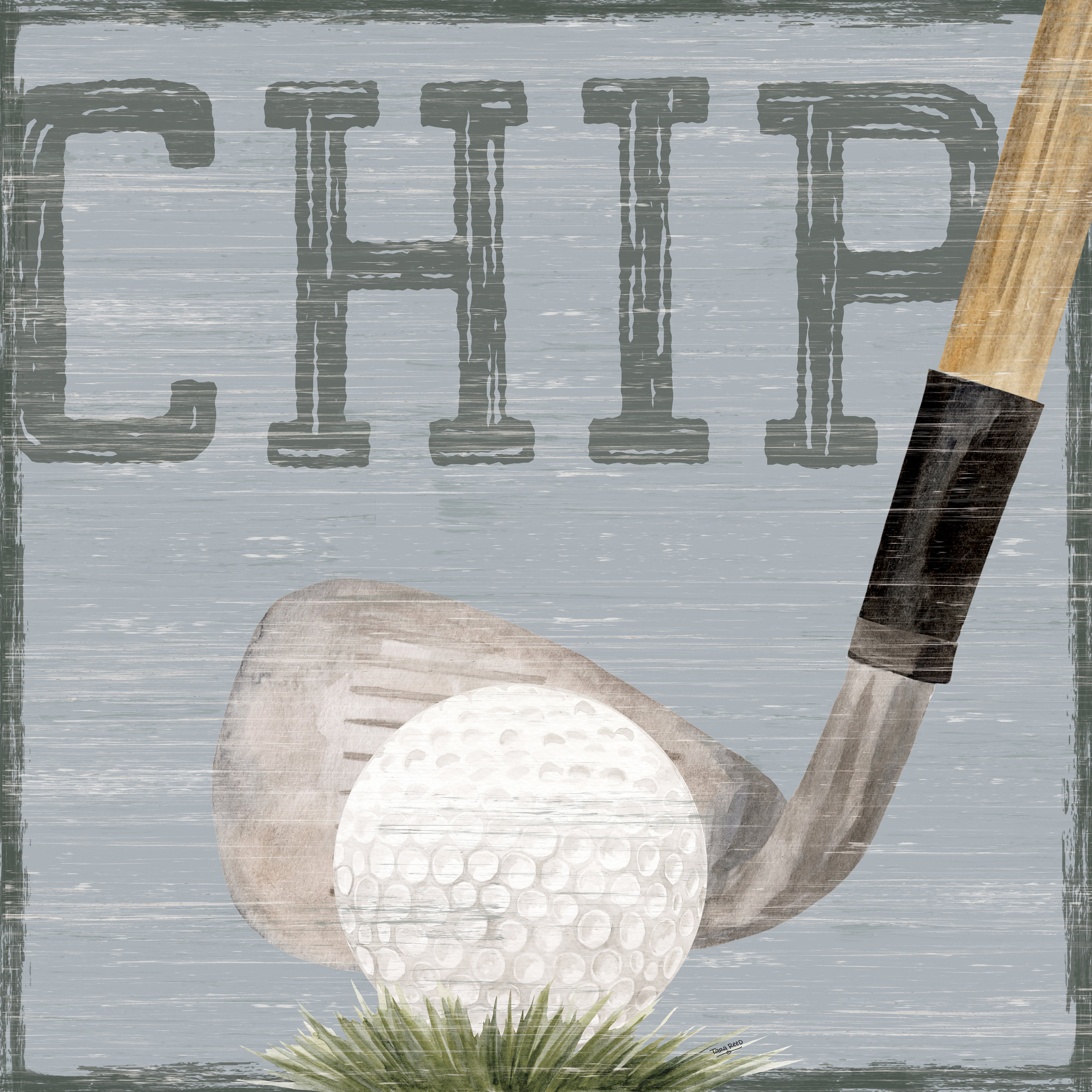 Red Barrel Studio® Arrol " Golf Days Neutral VII-Chip " by Tara Reed ...