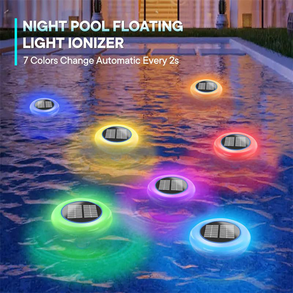 Zeki Shoggy Pool Ionizer For Above Ground Pool, Upgraded Solar Pool ...