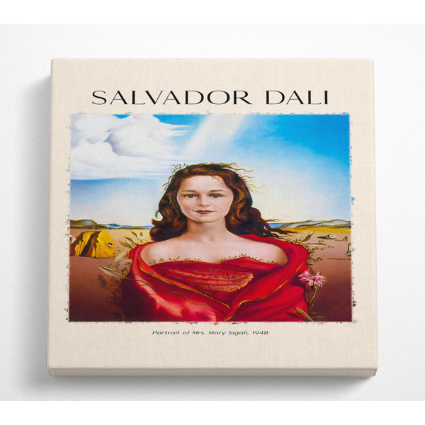 Marlow Home Co. Portrait Of Mrs. Mary Sigall. 1948 By Salvador Dali ...