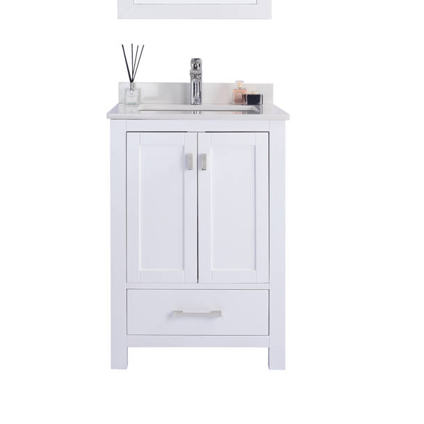 Red Barrel Studio® Mariário 36'' Single Bathroom Vanity with Stone Top ...