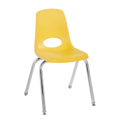 Factory Direct Partners Stacking Classroom Chair ( Set of 6 ) & Reviews ...