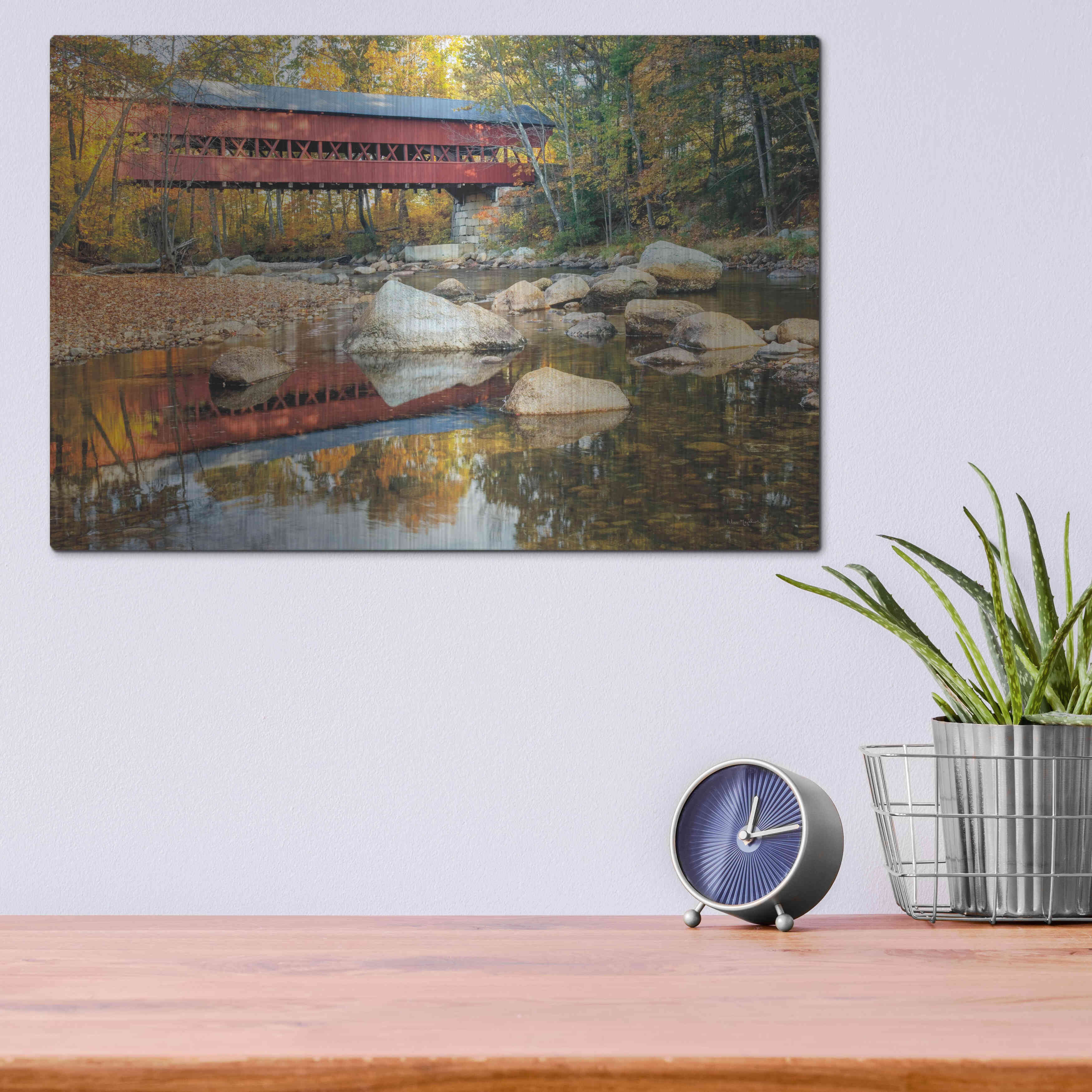 Millwood Pines Swift River Covered Bridge by Alan Majchrowicz ...