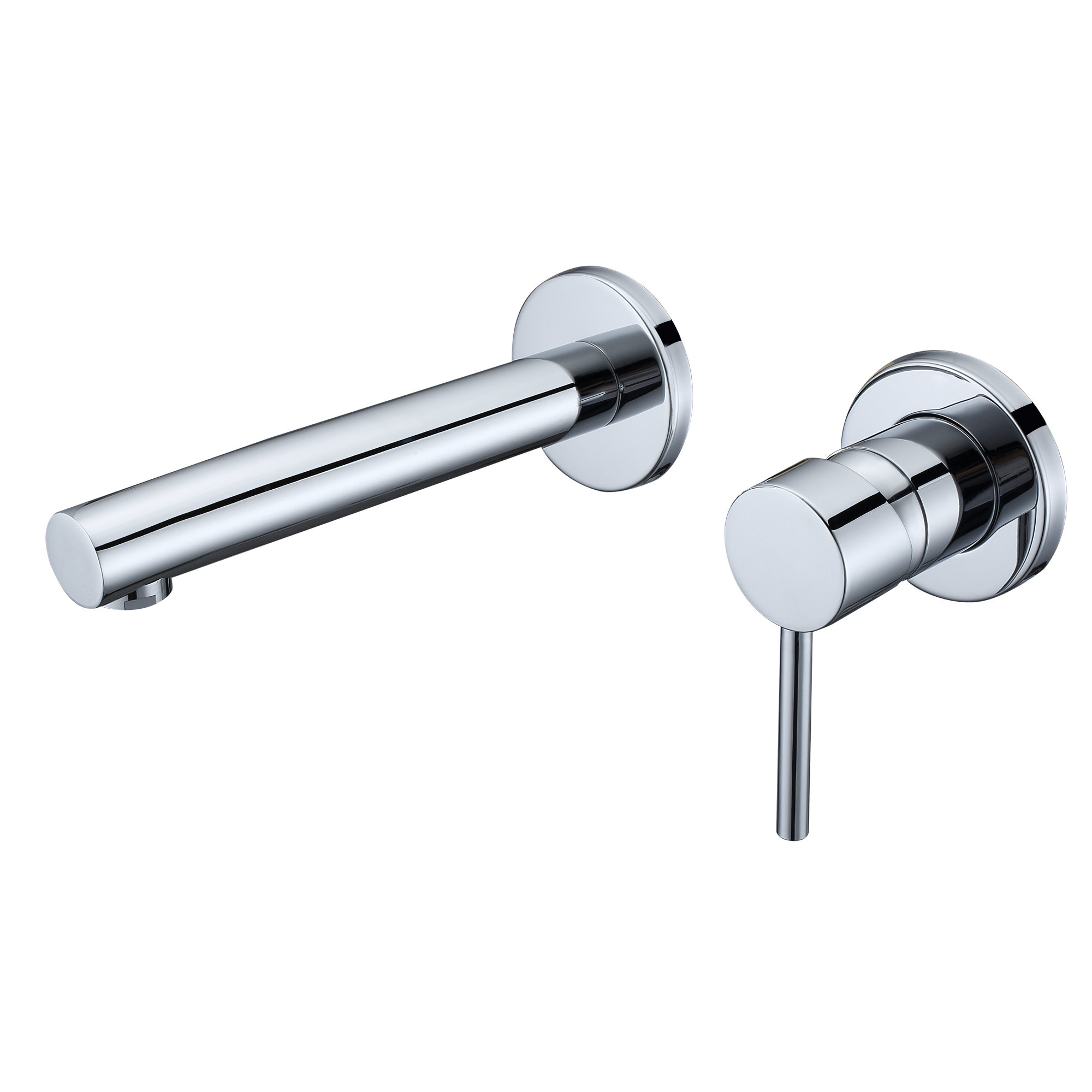 sumerain Bathroom Sink Faucet, Ssingle Handle Wall Mount Lavatory ...