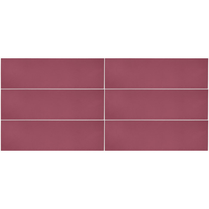 Daltile Stencil 4" x 12" Glazed Porcelain Linear Wall Tile (30 PC Per ...