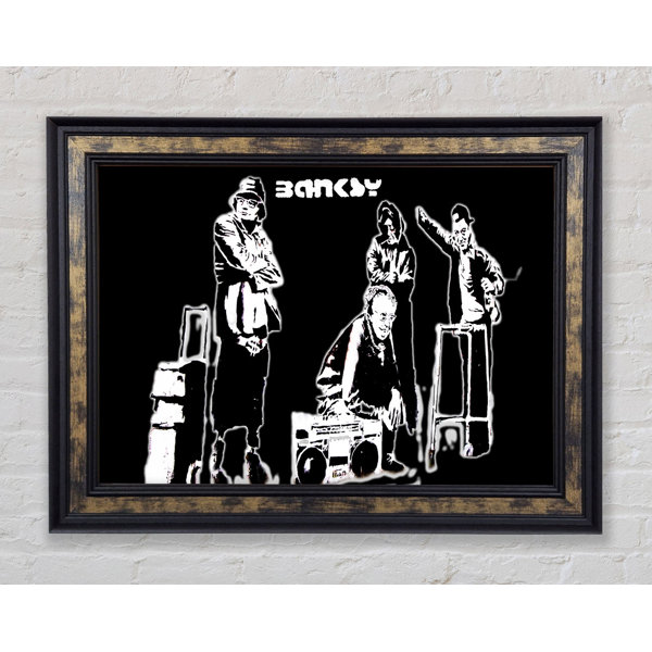 Bright Star Old Skool Black - Single Picture Frame Print | Wayfair.co.uk