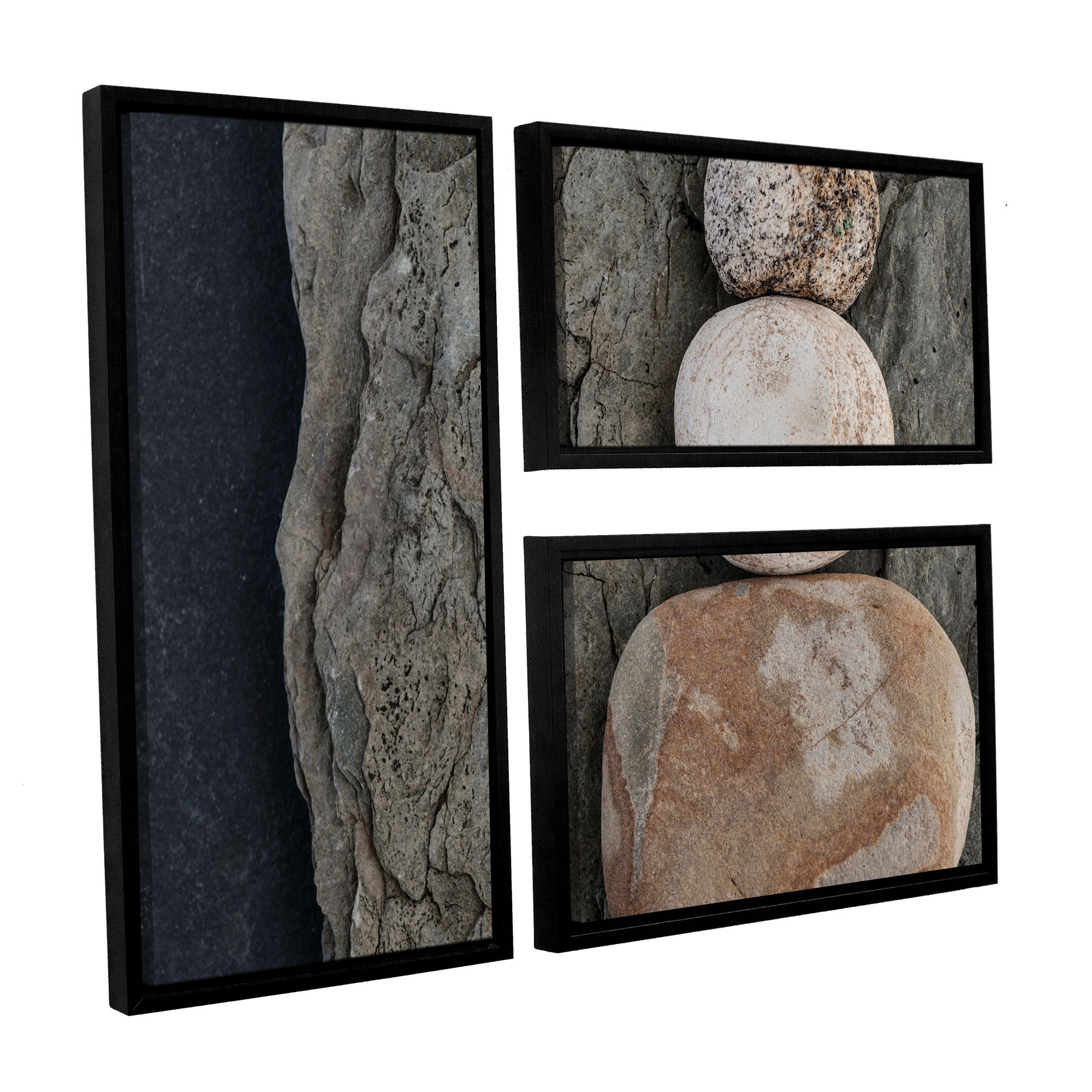 Millwood Pines 'Modern Zen' by Elena Ray 3 Piece Framed Photographic ...