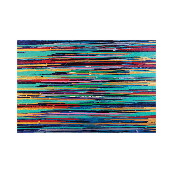 Metro Lane New Horizons by Kari Souders - Wrapped Canvas Gallery ...