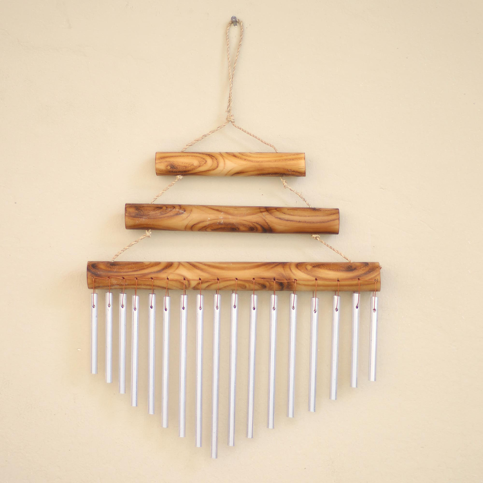 Millwood Pines Hemel Three Steps Wind Chime | Wayfair