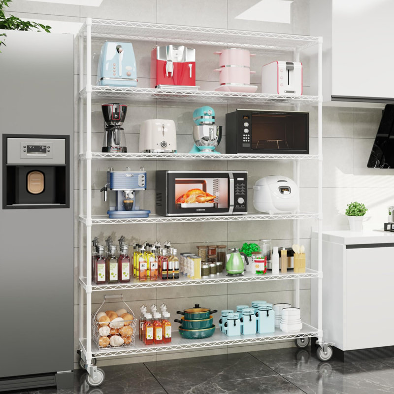 Bisiot Adjustable Storage Rack | Wayfair