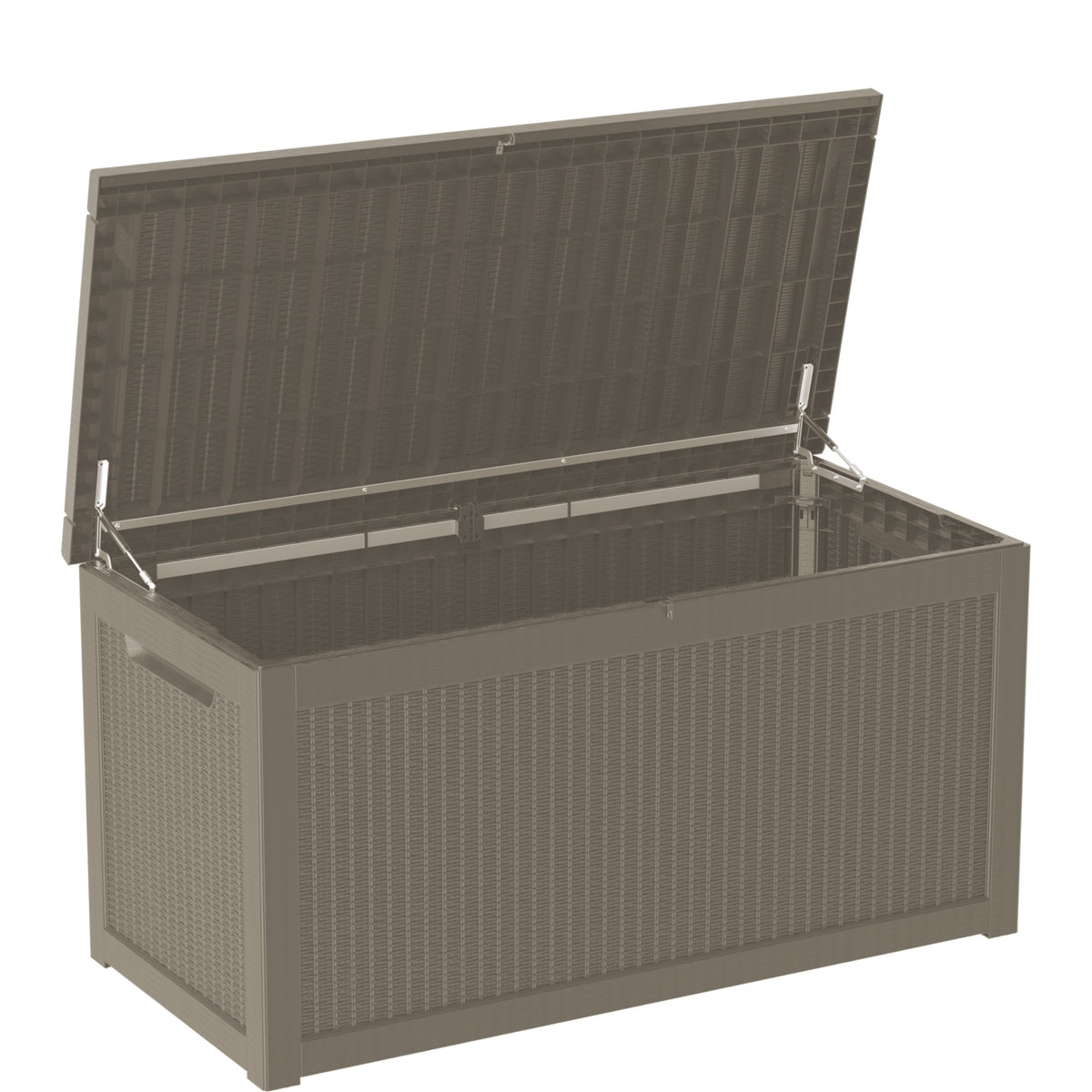 Emperic Design 260 Gallon Water Resistant Resin Lockable Deck Box ...