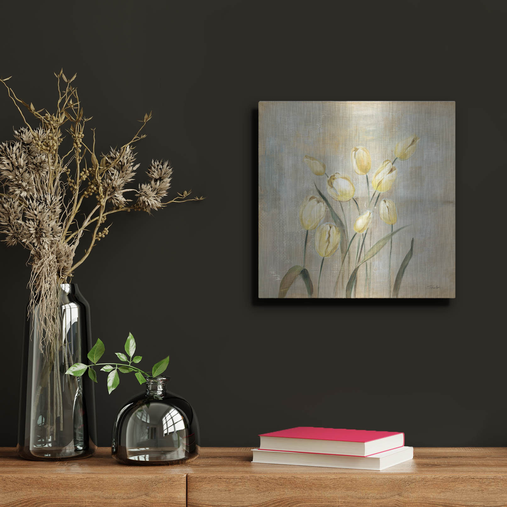 Winston Porter 'Spring Field 2 Neutral' by Silvia Vassileva Metal Wall ...