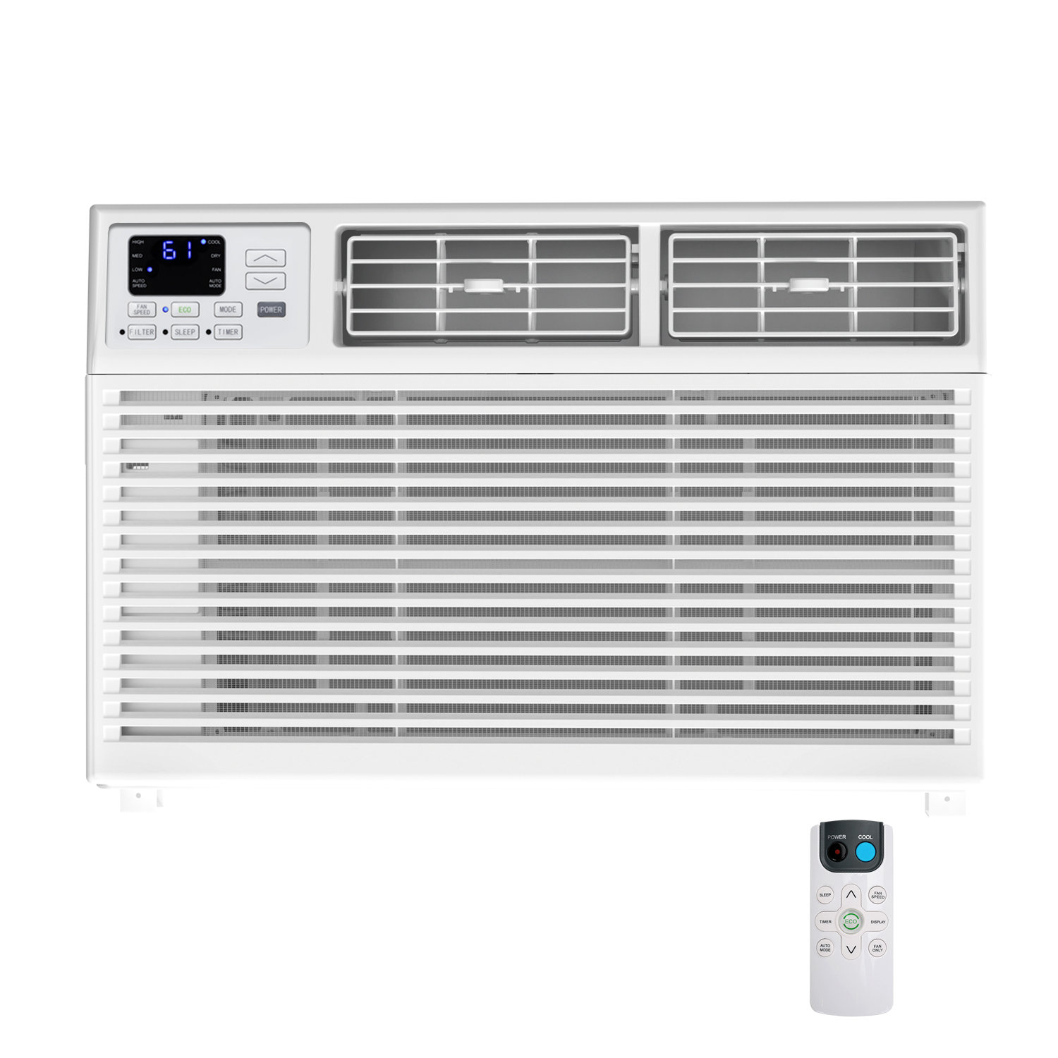 ELECTACTIC 10000BTU Cooling Only Window Room Air Conditioner With ...