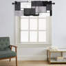Wrought Studio™ Grid Modern Abstract 52" W Window Valance (Set Of 2 ...
