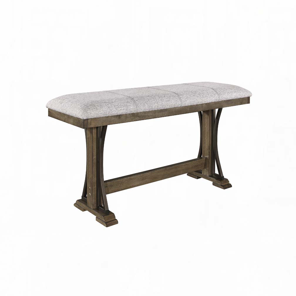 Latitude Run® Counter Height Upholstery Kitchen Dining Bench | Wayfair