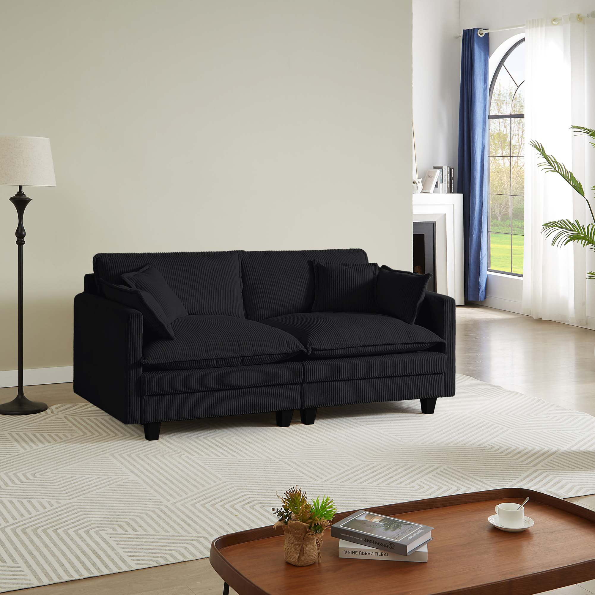 George Oliver Modular Sectional Sofa,Deep Seat Couch - Wayfair Canada