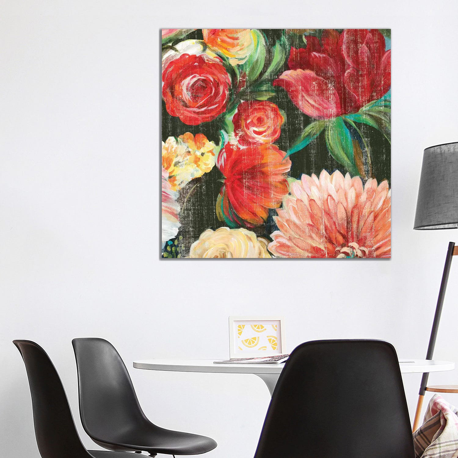 Rosalind Wheeler Lavish Blooms II by Asia Jensen - Wrapped Canvas ...