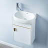 Ebern Designs Detjon 17" Wall-Mounted Single Bathroom Vanity Set ...