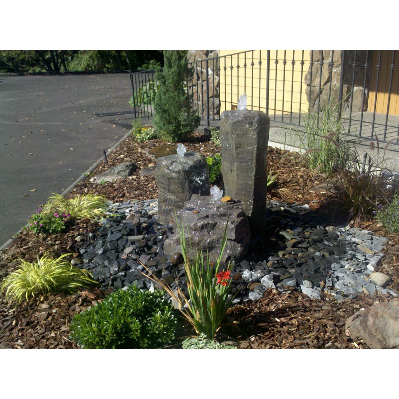 Millwood Pines Haith Glass Fiber Reinforced Concrete Rock Cascade/Mini ...