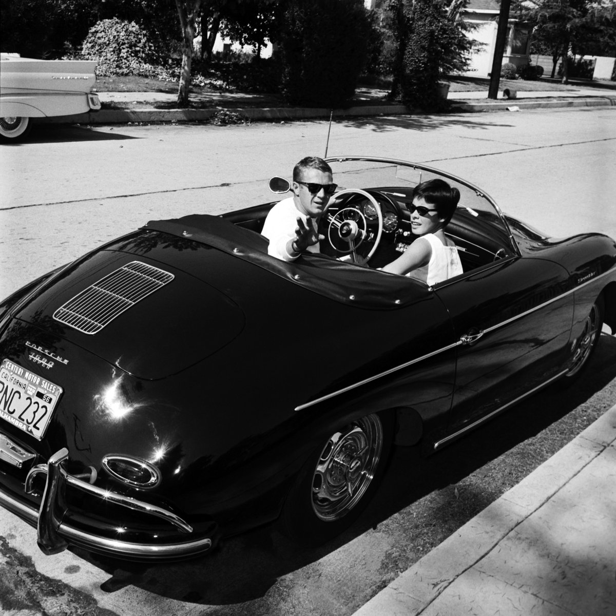 Globe Photos Entertainment & Media Steve Mcqueen and Neile Adams ...