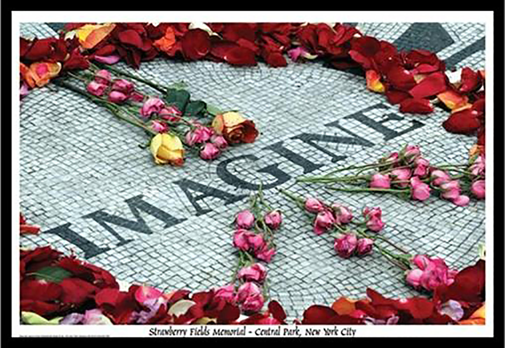 Latitude Run® Imagine John Lennon Strawberry Fields Memorial - Central ...