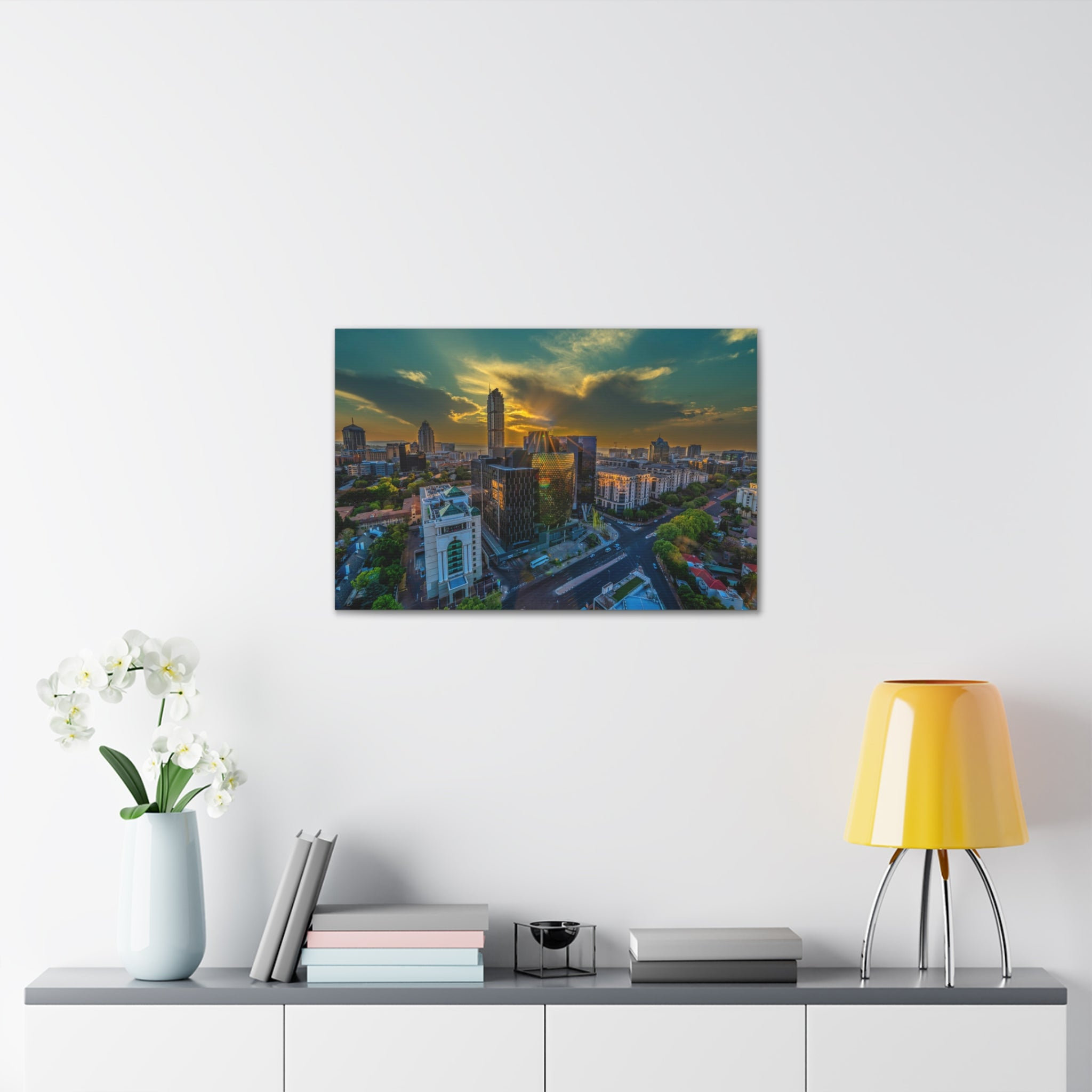 Ebern Designs Johannesburg Daytime Skyline Canvas Artwork Breathtaking ...