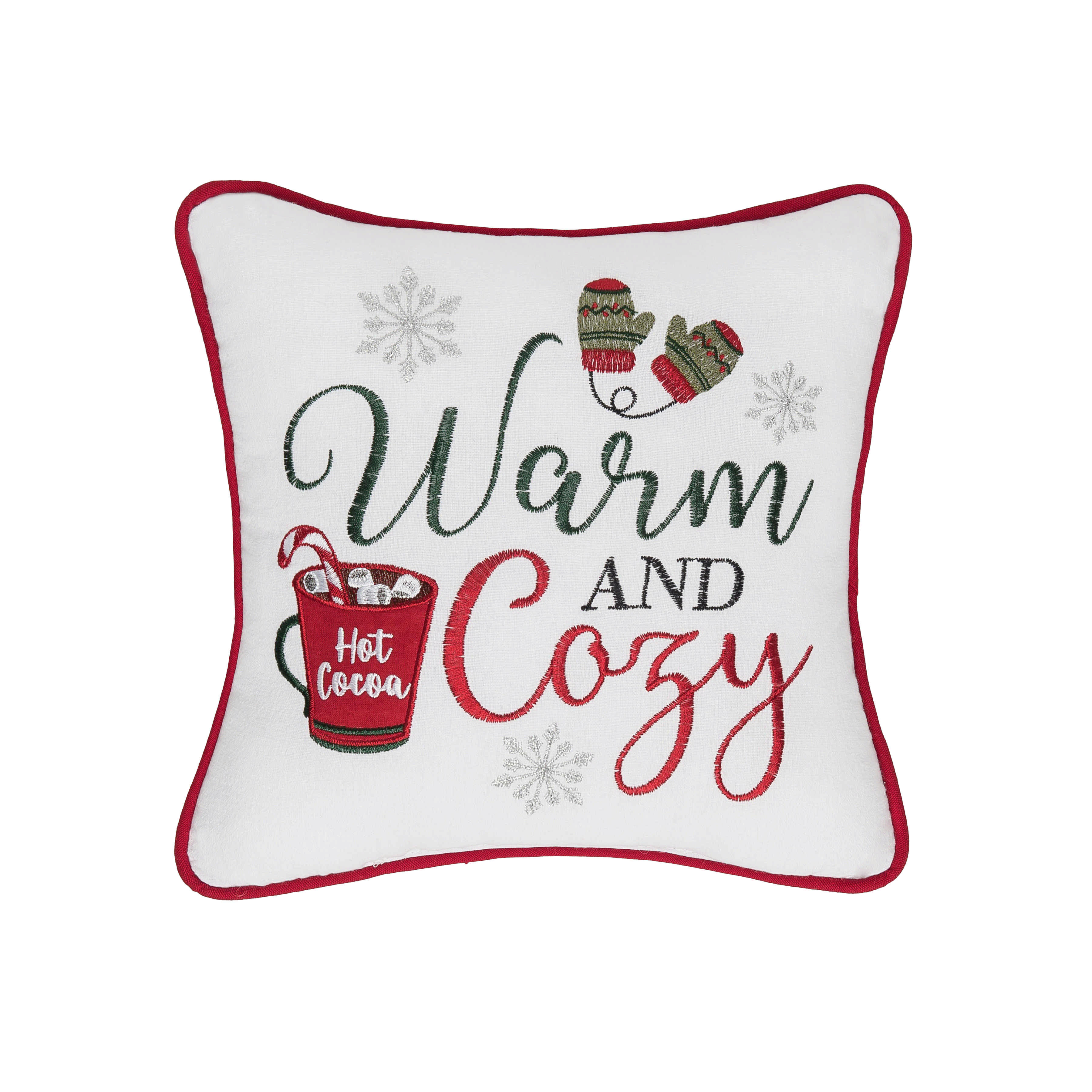 C&F Home Warm and Cozy Cocoa Mug Pillow | Wayfair