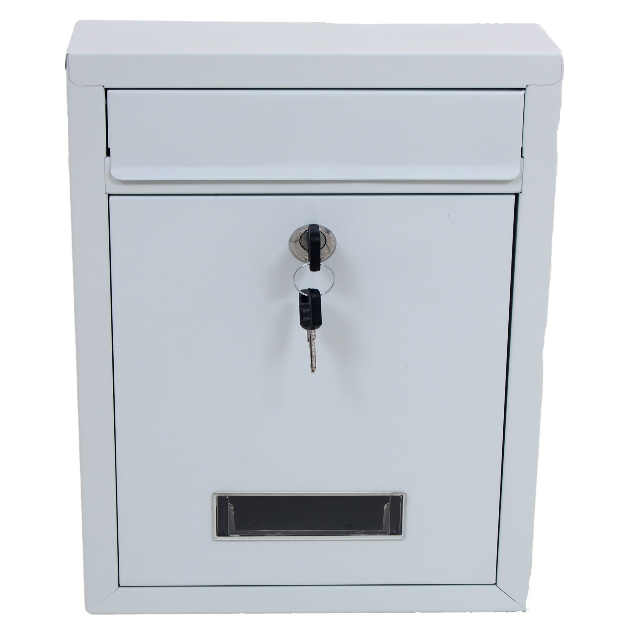 Inbox Zero 22 cm x 32 cm Metal Wall Mounted Letter Box | Wayfair.co.uk