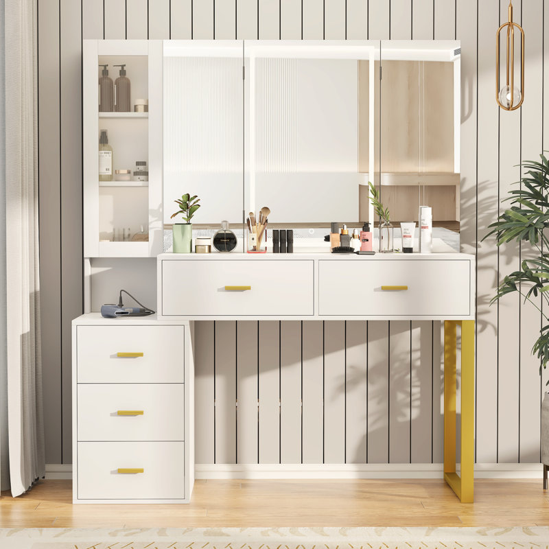 Mercer41 Raeleen Vanity | Wayfair