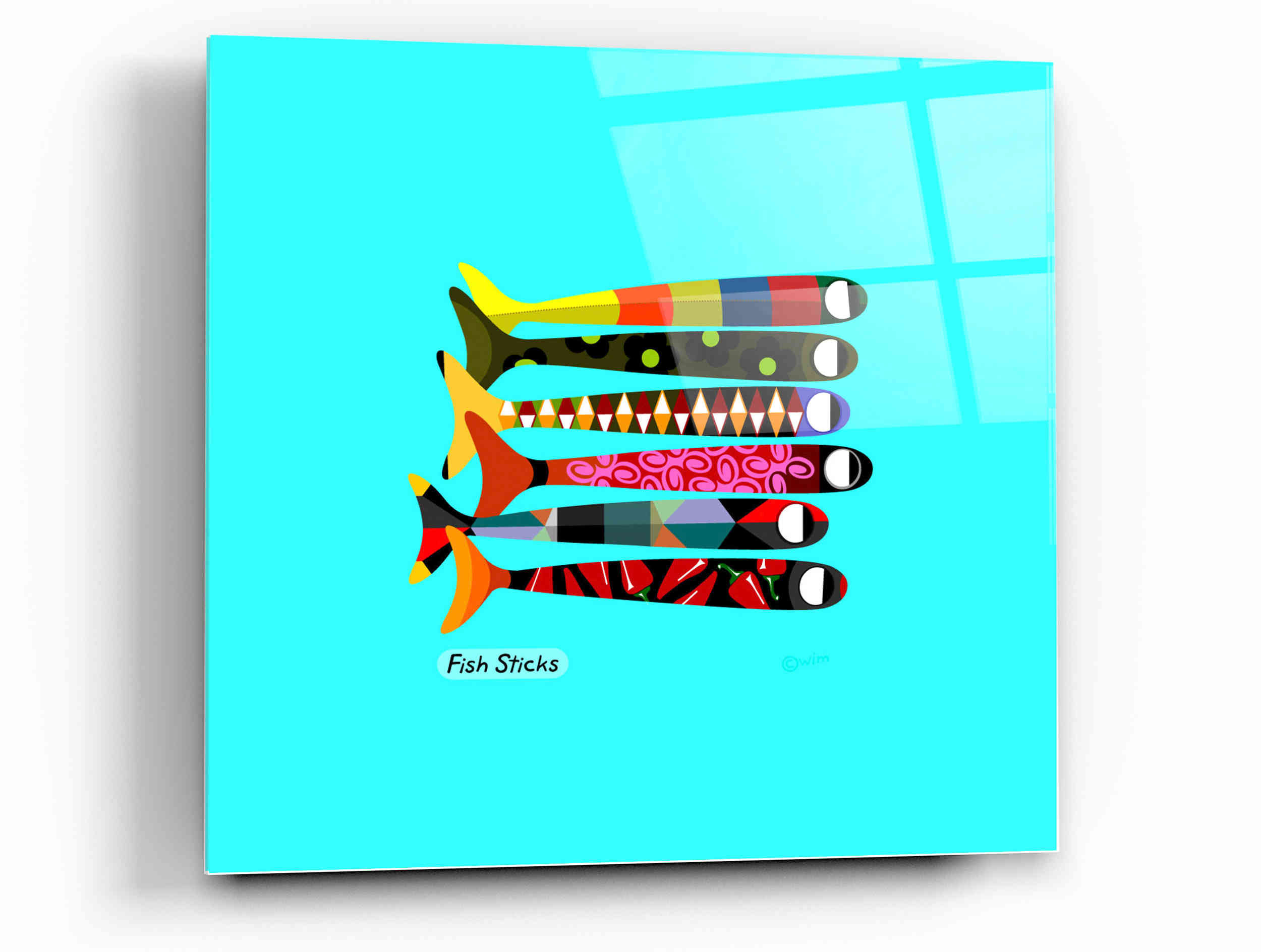 Trinx " Fish Sticks " by Chuck Wimmer | Wayfair