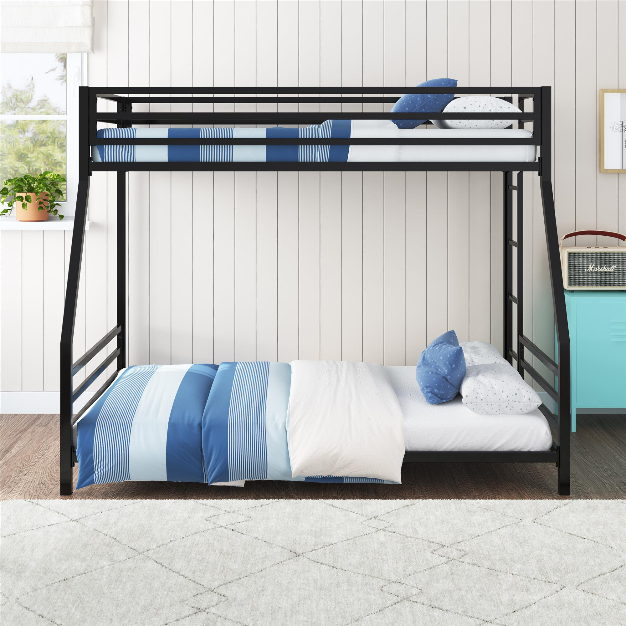 Signature Sleep Coen Twin over Full Kids' Bunk Bed with Reversible ...