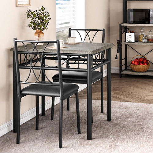 3 Piece Seats 2 Kitchen & Dining Room Sets You'll Love | Wayfair