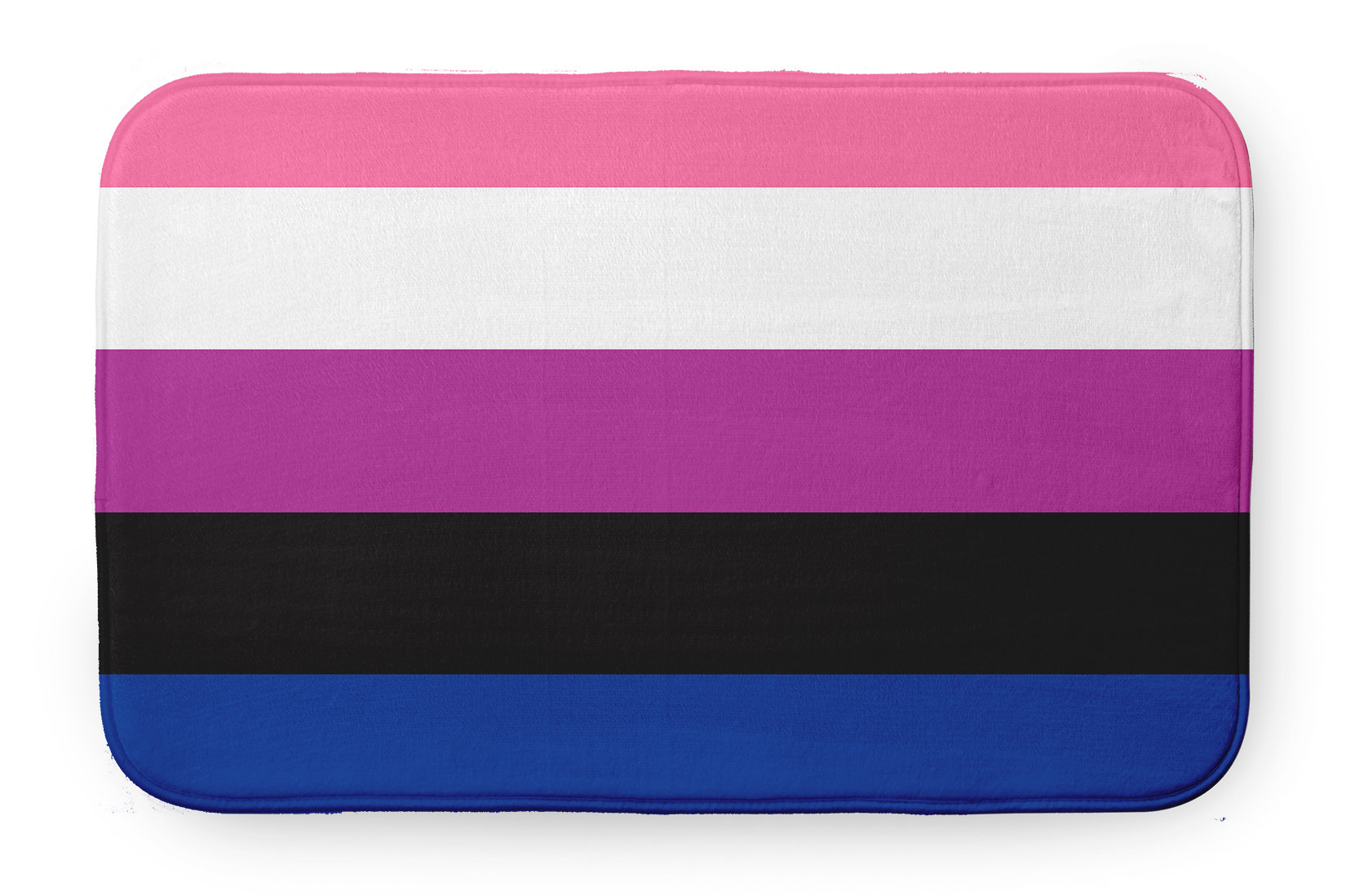 Ebern Designs Aijha Transgender Flag Plush Bath Mat - Wayfair Canada