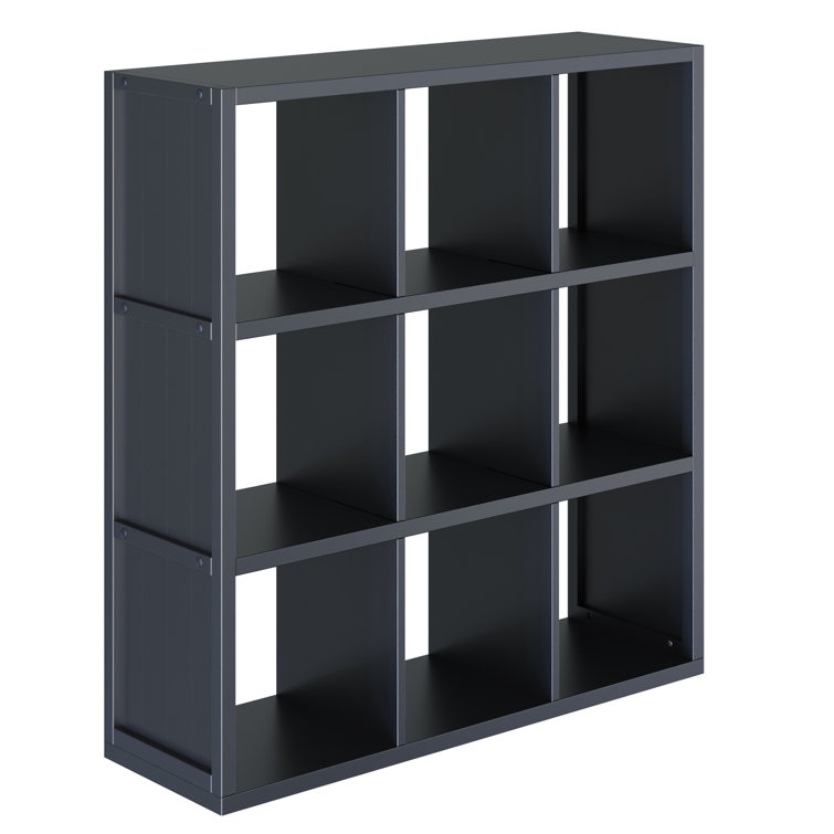 Latitude Run® Doborah 3X3 Storage Cube Shelf, Black - Wayfair Canada