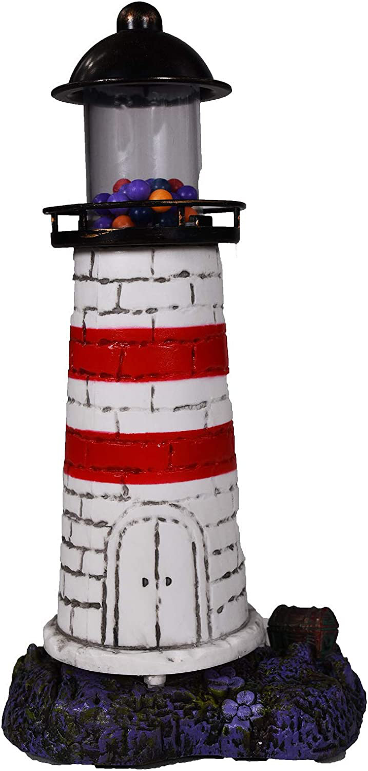 Penn Plax Deco-Replica Aerating Lighthouse Aquarium Accessory | Wayfair