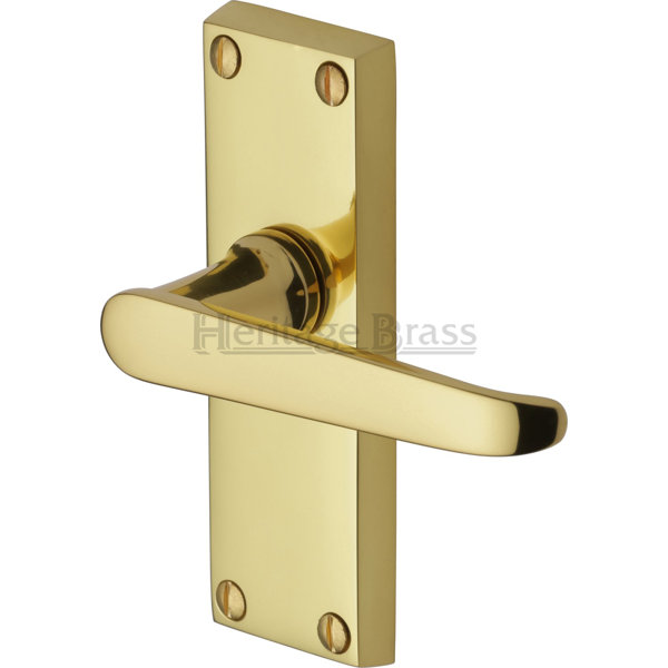 Heritage Brass Heritage Door Handle Lever Latch Victoria Design ...
